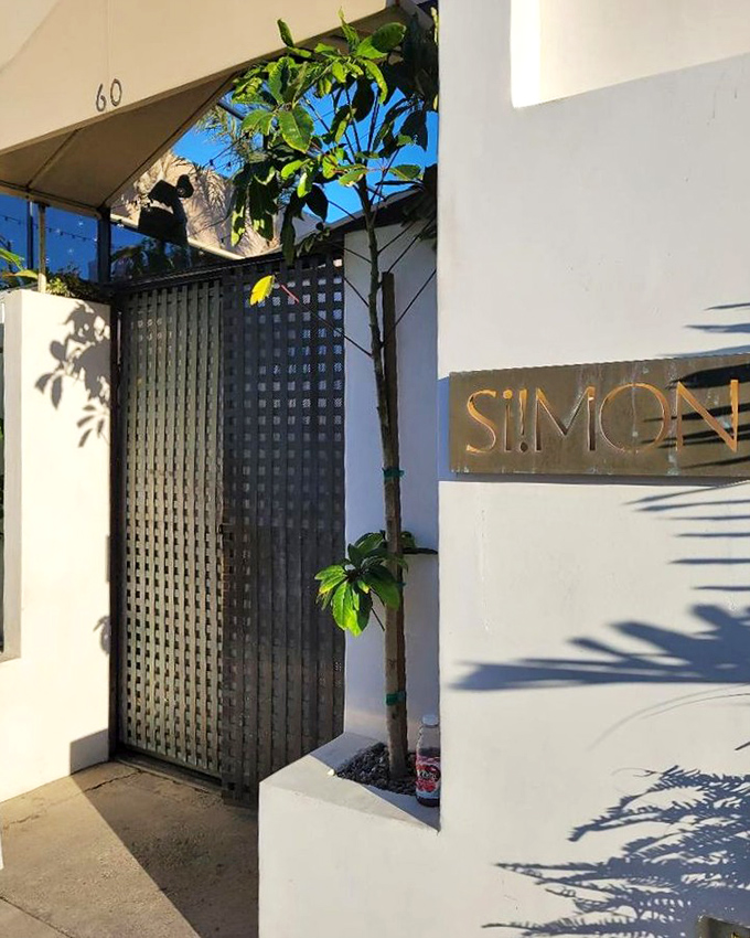 Venice sophistication meets ocean bounty - where contemporary design frames California's freshest coastal flavors beautifully.