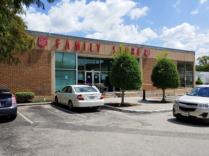 This unassuming building houses decades of Houston history in the form of donated treasures – each with stories we can only imagine.