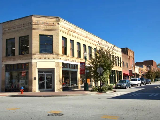 Small-town businesses thrive where the Blue Ridge foothills meet affordable retirement living dreams.