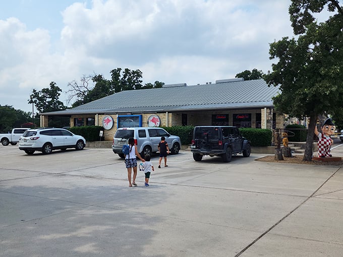 Yesterday's 50s Diner exterior is a rockabilly dream &ndash; complete with classic cars, jukeboxes, and the promise of timeless flavors.