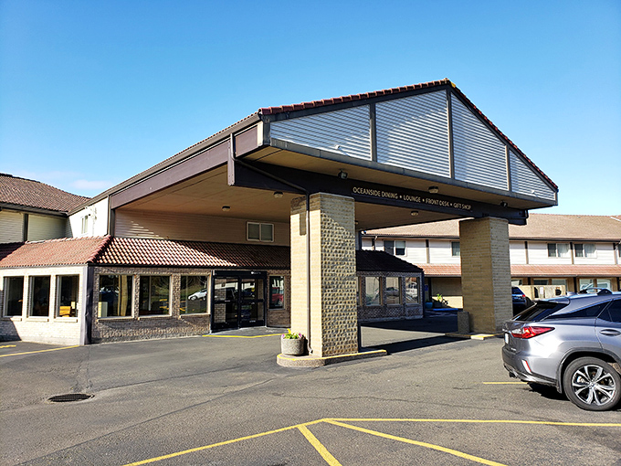 The Adobe Resort offers that quintessential Oregon coast lodging experience: comfortable, unpretentious, and impossibly close to the crashing waves.