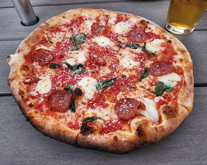 The Angry Beekeeper pizza delivers sweet heat and perfect char marks&mdash;proof that sometimes the best flavor combinations sound strange on paper but sing on the palate.