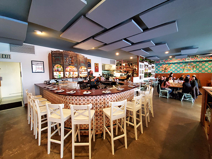 The bar isn't just where drinks are made&mdash;it's theater-in-the-round where culinary magic happens before your very eyes.