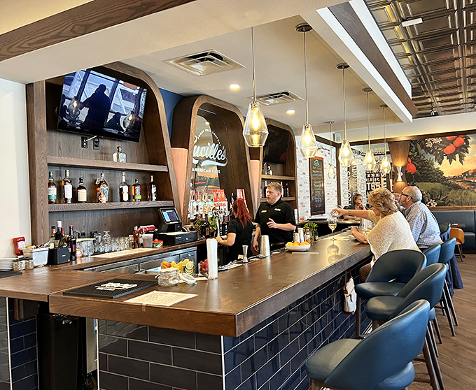 A bar that understands its mission: craft the perfect drink in an atmosphere where "Cheers" references don't feel the least bit outdated.