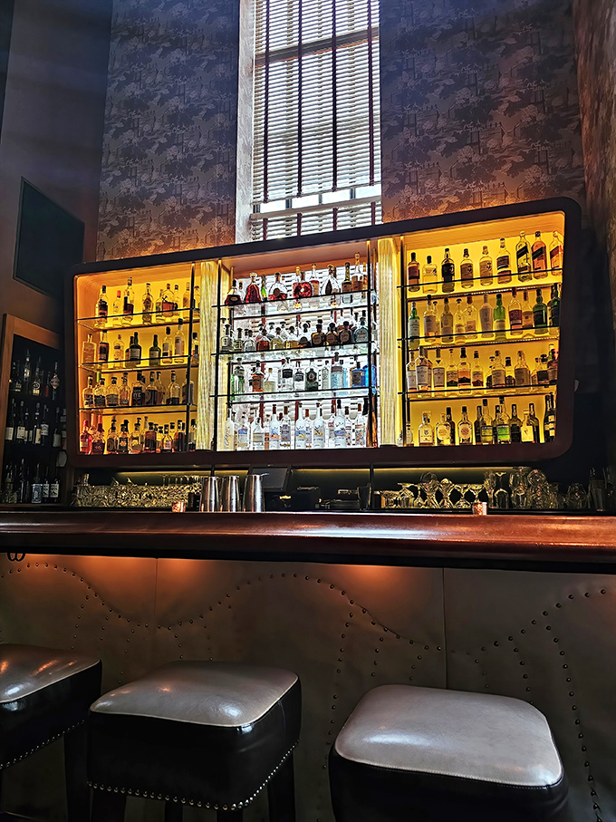 This isn't just a bar&mdash;it's a liquid library where each bottle is a volume of distilled wisdom waiting to be consulted.