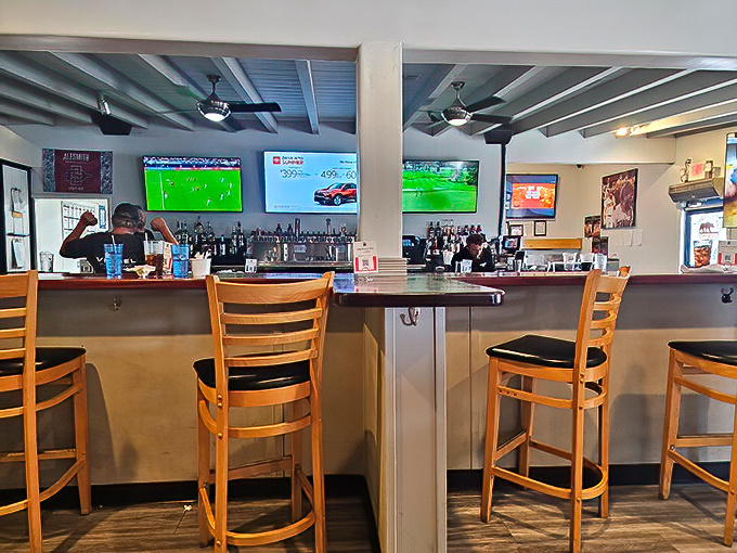 Where sports and smoked meats find their perfect union. The bar stools have witnessed countless games and countless "best barbecue ever" declarations.