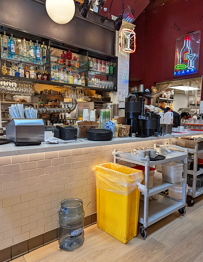 Behind every great deli is a well-stocked bar, because sometimes your matzo ball soup needs a martini chaser.