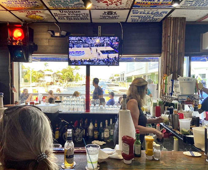 A bar where the bartenders know more local fishing spots than your GPS, and pour with the generosity of old friends.