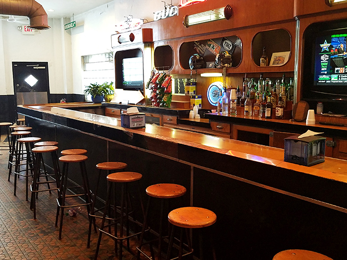 The bar where everybody might not know your name yet, but they'll remember your sandwich order forever.