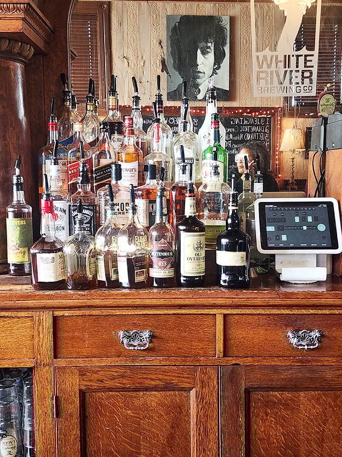 Not just bottles on a shelf, but liquid possibilities waiting to be transformed into moments of joy by skilled hands.