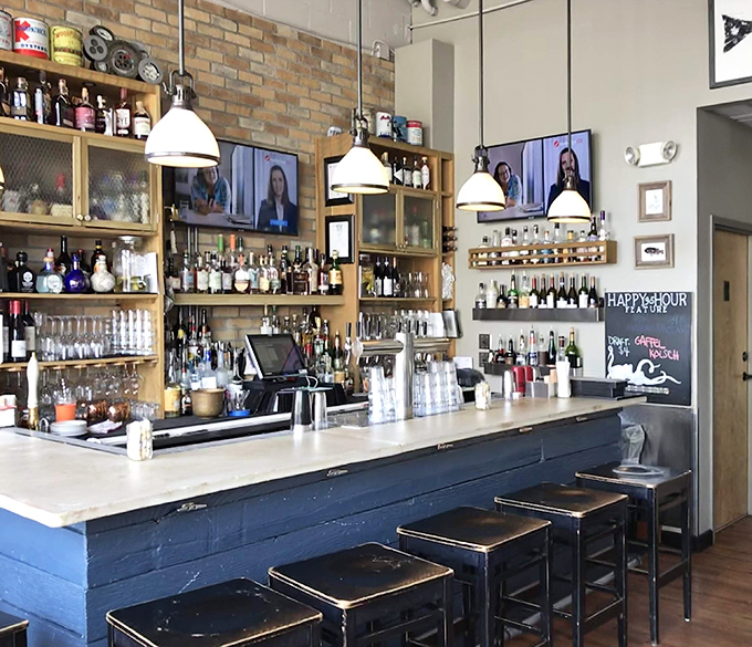 Behind this well-stocked bar, cocktail magic happens daily&mdash;turning ordinary evenings into memorable coastal experiences.