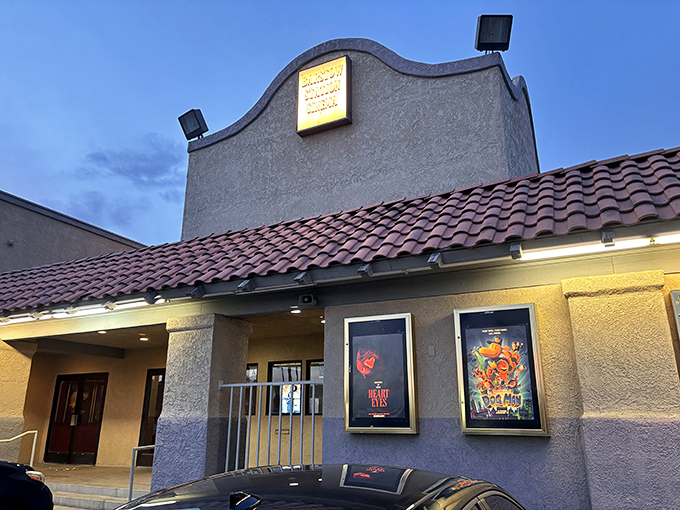 The Barstow Station Cinema offers entertainment under the desert sky, where blockbusters feel more epic against the backdrop of endless horizons.