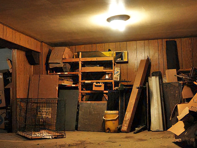 Every horror aficionado knows the basement is where things get real. This one looks like it's auditioning for a starring role in your nightmares.