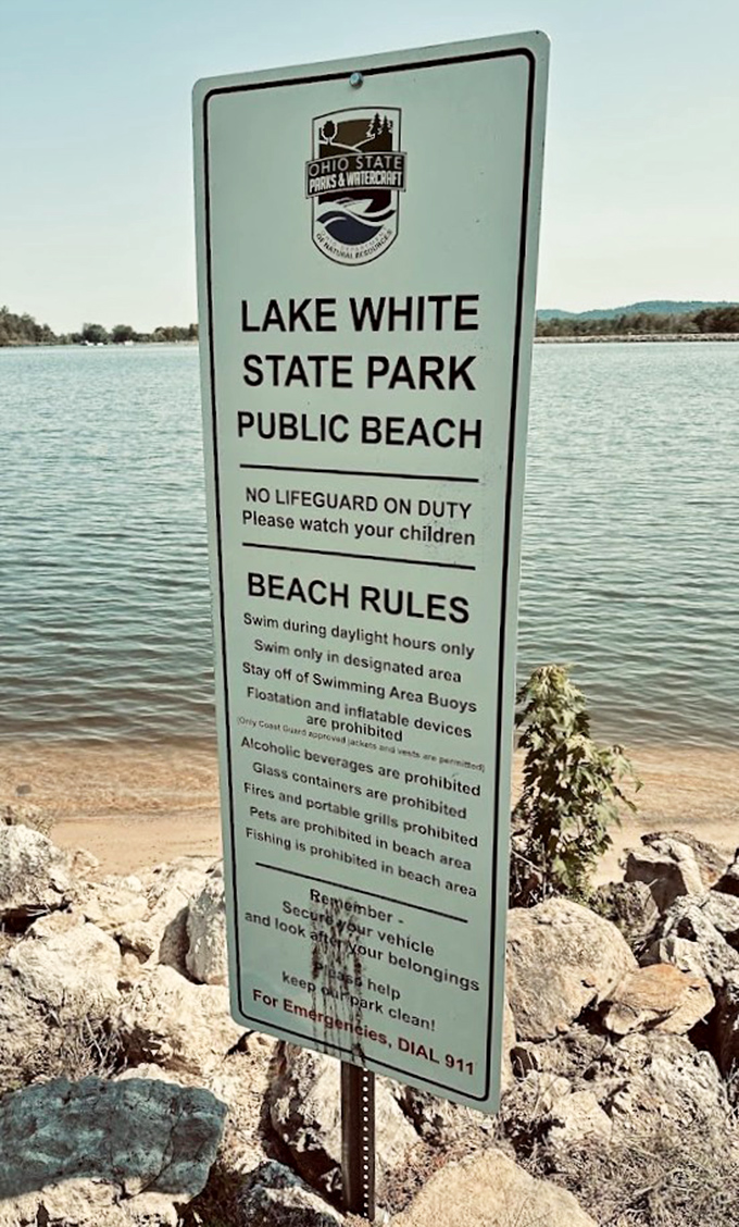 The fine print on fun—because even paradise needs a few ground rules to stay perfect.