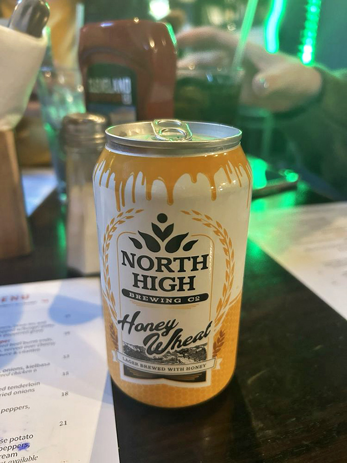 Local craft beer from North High Brewing&mdash;because sometimes the perfect pairing for great food is a honey wheat brew from just down the road.