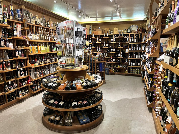 The wine selection rivals dedicated wine shops. Because what's an Italian feast without the perfect bottle to wash it down?