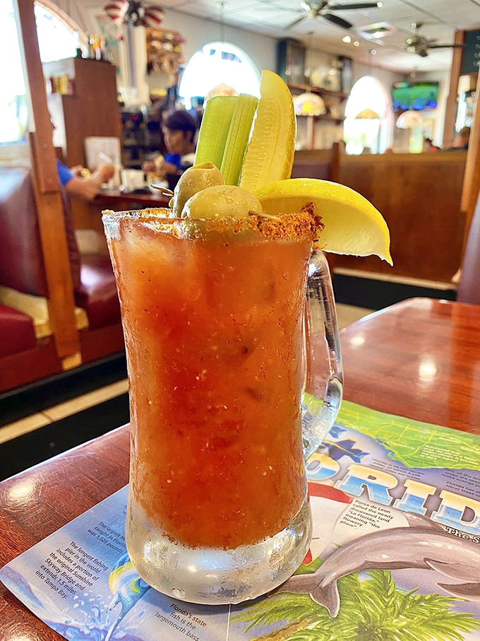 Their Bloody Mary isn't just a drink &ndash; it's a garden in a glass with enough garnish to count as a side salad.