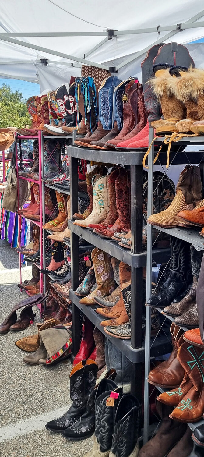 Boot paradise! From rhinestone cowboys to urban fashionistas, there's a pair here with your name practically stitched on them.