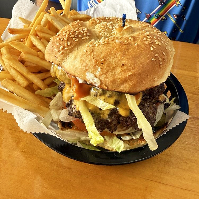 The burger that launched a thousand return visits&mdash;hand-pressed patty, melty cheese, and a bun that doesn't disintegrate halfway through your meal.