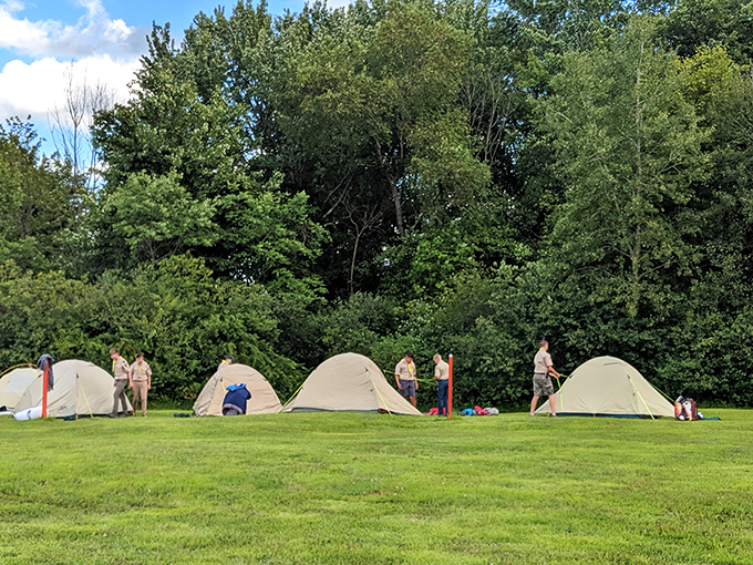 Tent camping takes movie night to the next level &ndash; because why go home when you can sleep under stars?