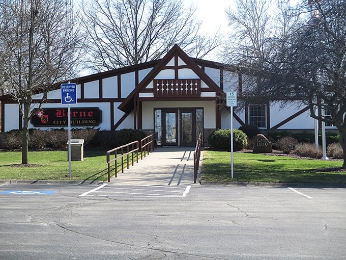 Berne's City Hall embraces its Swiss heritage with timber-framed charm. Even municipal business feels more delightful in a building this cute.