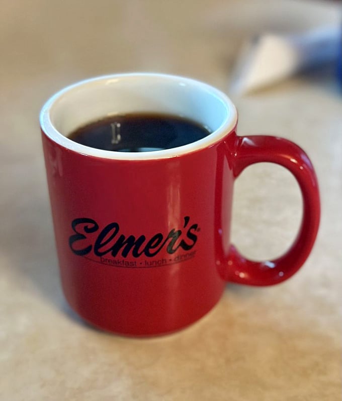 The iconic red mug says it all&mdash;this isn't just coffee, it's the lifeblood of morning people and the salvation of those who aren't.