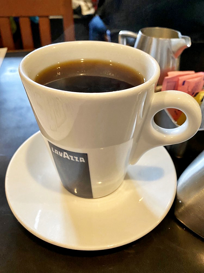 The humble coffee cup that promises to transform your morning from mundane to magnificent. Lavazza knows what Monday mornings need.