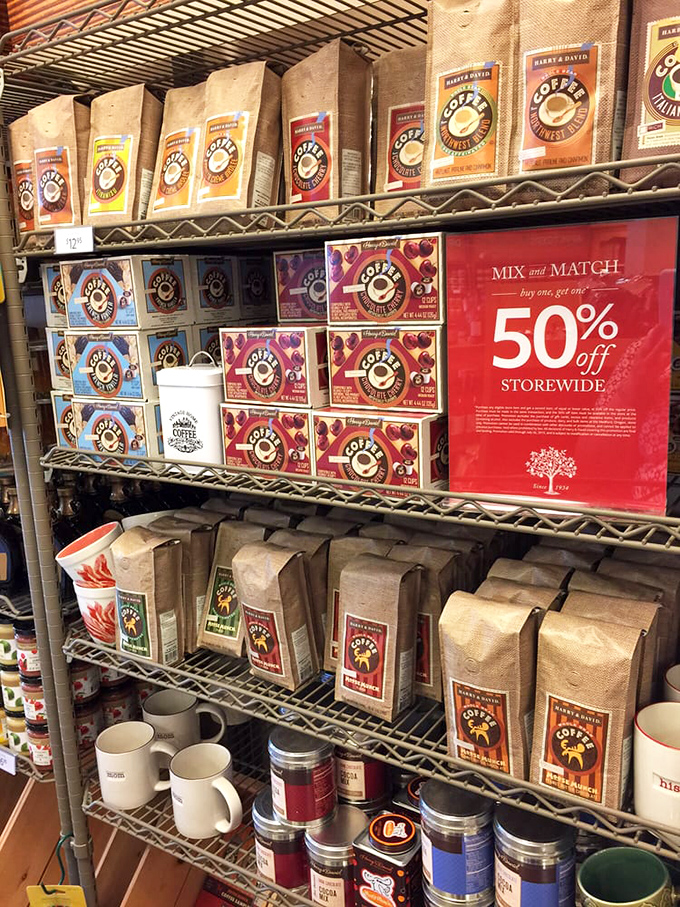 Coffee paradise where "buy one, get one 50% off" might be the most beautiful phrase in the English language.