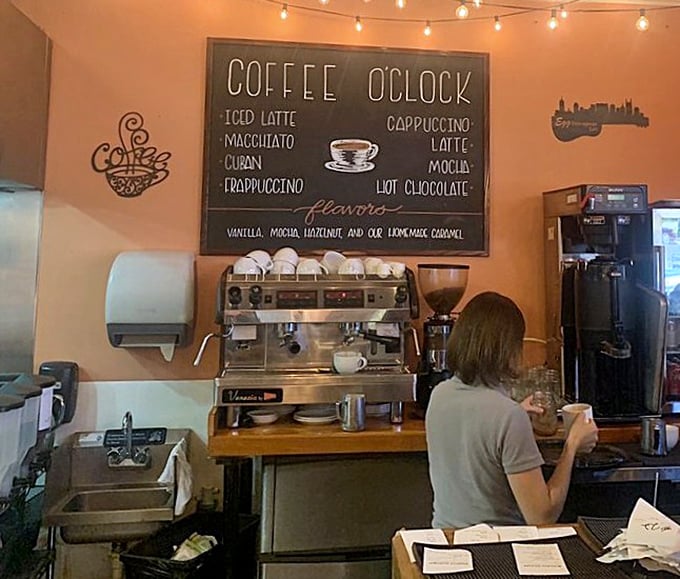 Coffee O'Clock isn't just cute signage&mdash;it's a philosophy. Their homemade caramel might make you rethink your relationship with plain black coffee forever.