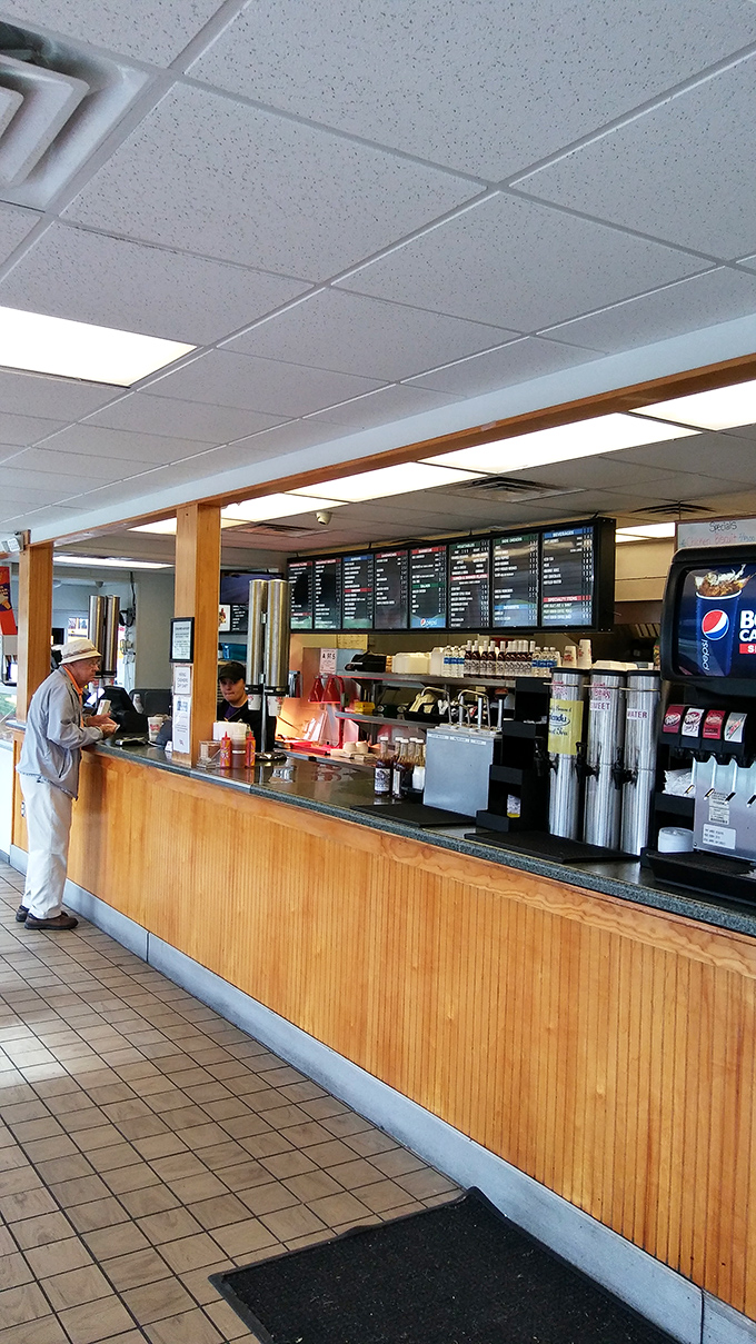 Where the magic happens &ndash; this counter has witnessed more food joy than most five-star restaurants could dream of delivering.
