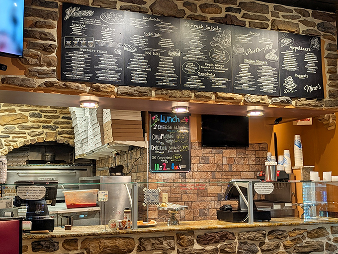 Behind this counter, culinary magic happens daily&mdash;the chalkboard specials hinting at what treasures await the hungry.