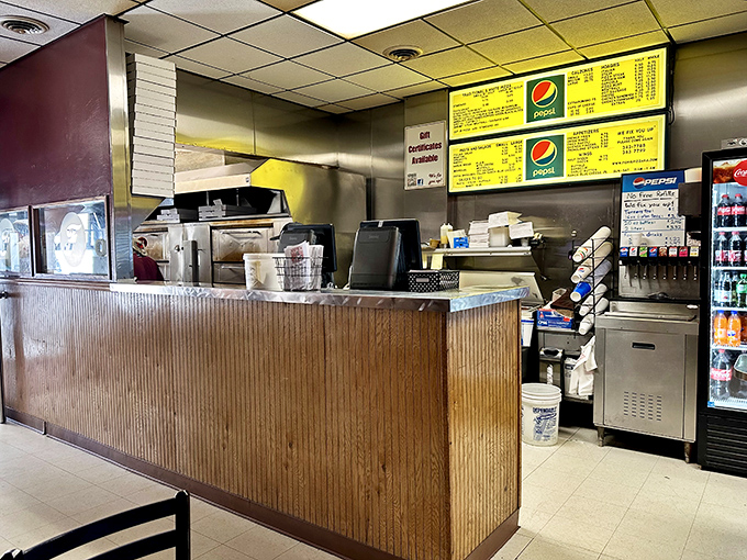 The command center where pizza dreams come true. Simple, efficient, and unchanged by trends or time&mdash;just like their recipes.