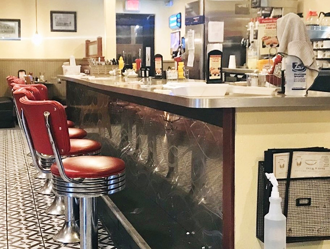 Counter seating – the front-row tickets to breakfast theater where you can watch your meal come to life in real time.