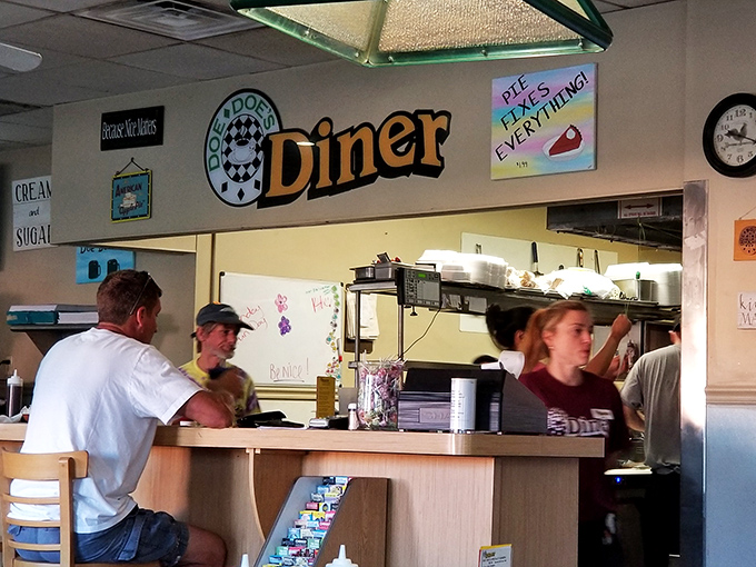 The counter seats&mdash;where solo diners find community and regulars exchange local wisdom between bites of toast.