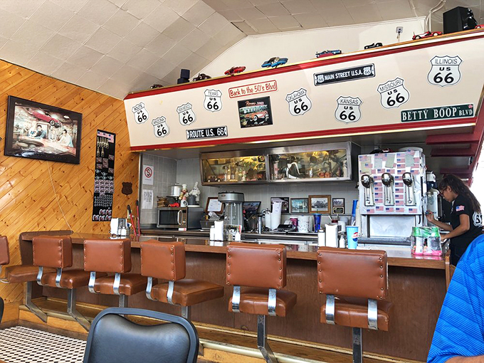 The counter seats &ndash; where solo diners become temporary family and the short-order ballet unfolds before your appreciative eyes.