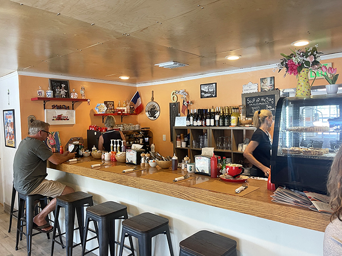 The counter seating&mdash;where solo diners become regulars and the staff eventually knows your order before you do.