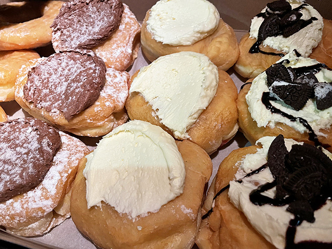 The Oreo-topped treats are having an identity crisis &ndash; are they donuts or dessert? Who cares!
