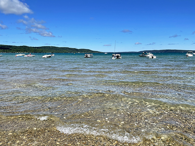 Crystal Lake sparkles like nature's own private resort, minus the velvet ropes and pretentious attitude.