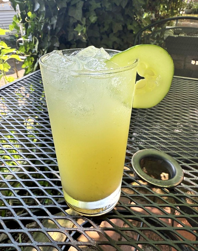 Cucumber mint lemonade that tastes like summer in a glass&mdash;refreshing enough to make you forget whatever was bothering you.