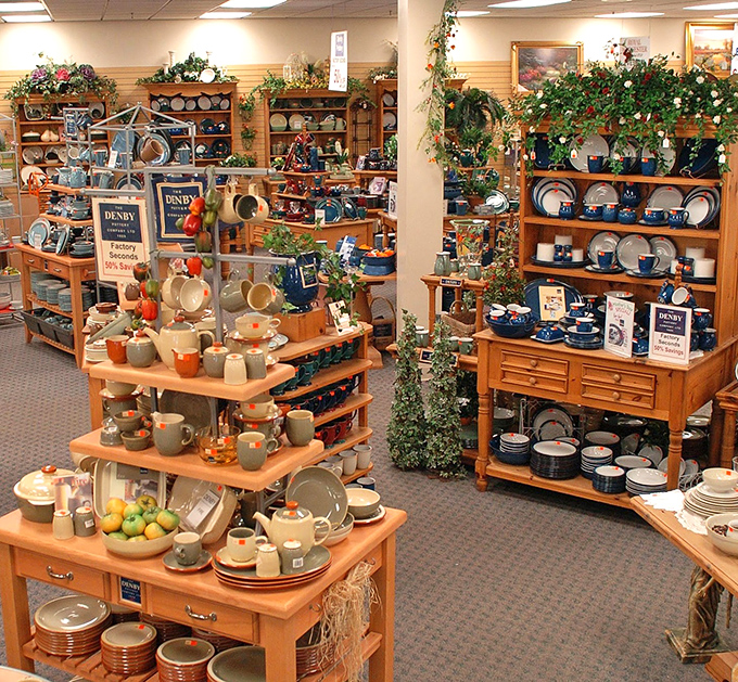 Denby pottery displays transform everyday dining into an occasion. Suddenly your morning coffee deserves better than that chipped mug from the gas station. 