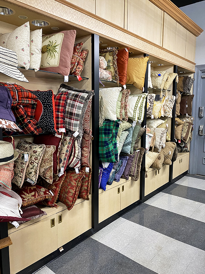 Pillow talk! This decorative cushion collection offers instant home makeovers without the commitment of repainting or buying new furniture.