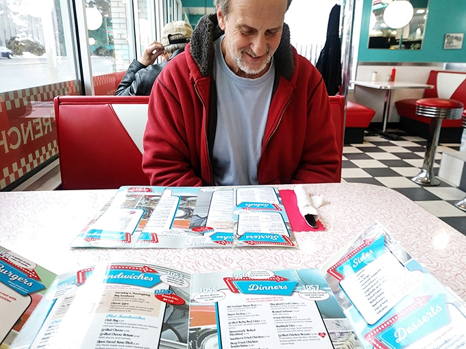 The diner's menu is like a good book—best enjoyed while seated in a cozy booth with plenty of time to explore all the delicious plot twists.