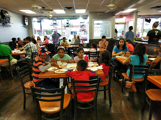 Family dining at its finest&mdash;where multiple generations gather to share the universal language of really good food.