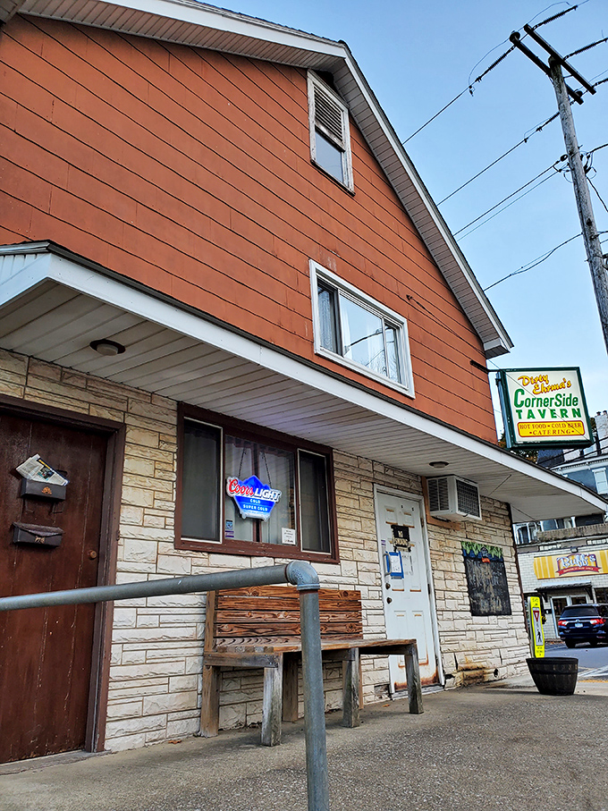 Dirty Ehrma's Cornerside Tavern looks like the kind of place where everybody knows your name by your second visit.