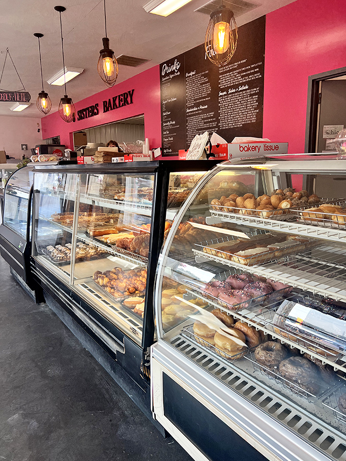 The display cases at 8 Sisters don't just hold baked goods&mdash;they showcase edible art that makes choosing just one item the day's most delicious dilemma.