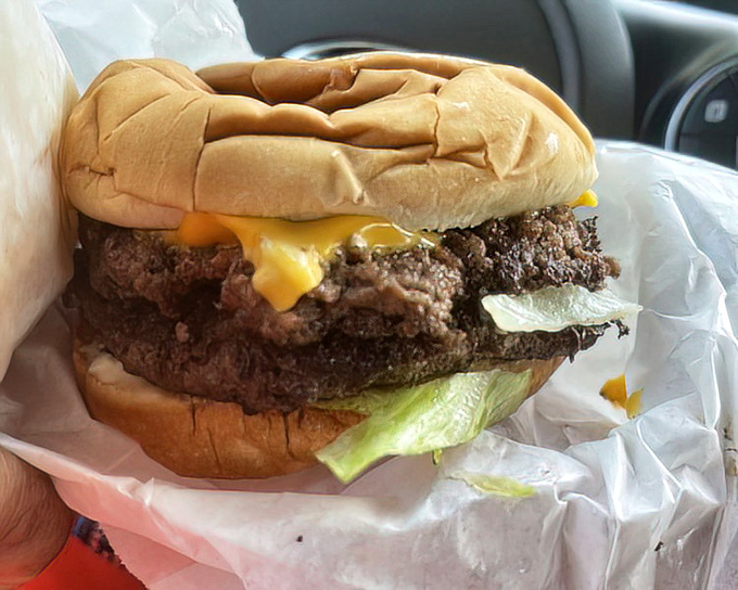 This double cheeseburger doesn't need filters or fancy lighting&mdash;it's confident in its juicy, cheese-draped magnificence.