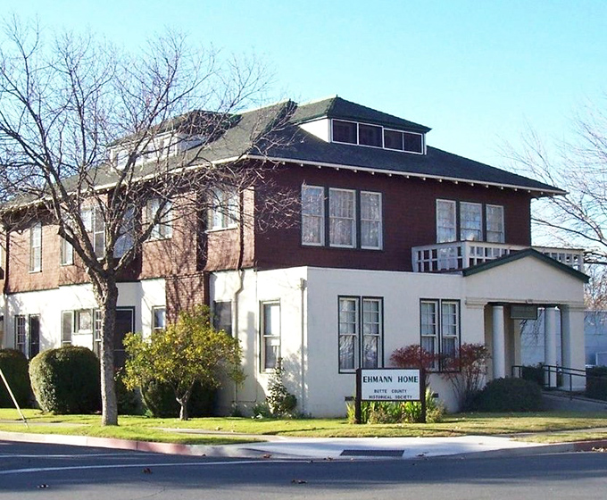 The Ehmann Home represents California's architectural heritage with understated elegance. It's where history lessons come with curb appeal.