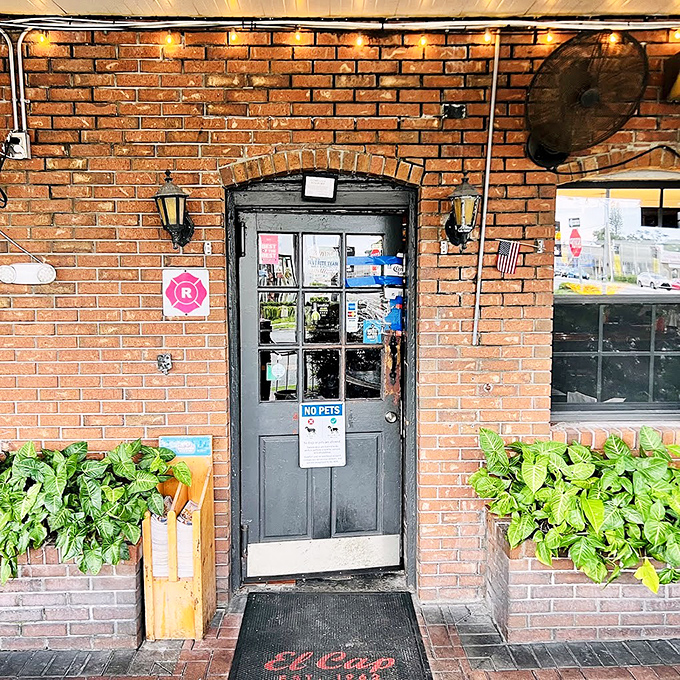 The unassuming entrance hides culinary greatness within. Like any true Florida gem, El Cap doesn't need flash&mdash;its reputation speaks volumes. 