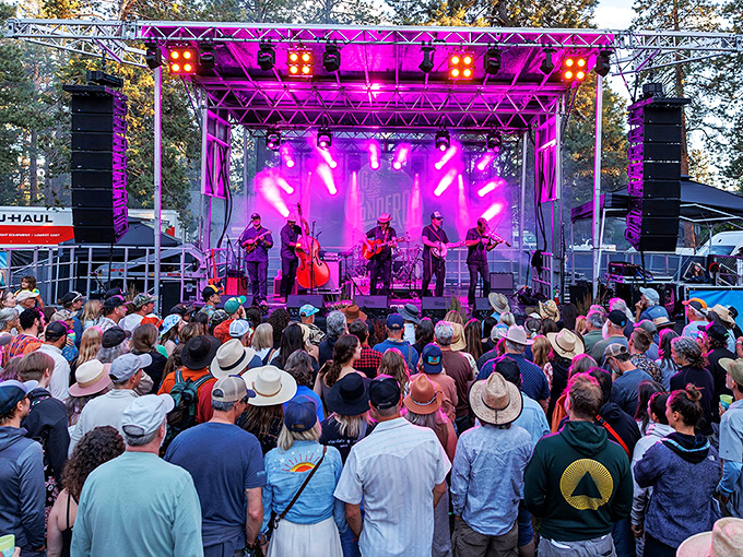 At Sisters Folk Festival, the music sounds better because of the mountain air. That's not science, but after a few songs, you'll swear it's true.