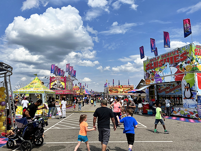 The annual fair brings cotton candy dreams and carnival thrills to this coastal community, proving small towns know how to throw big parties.